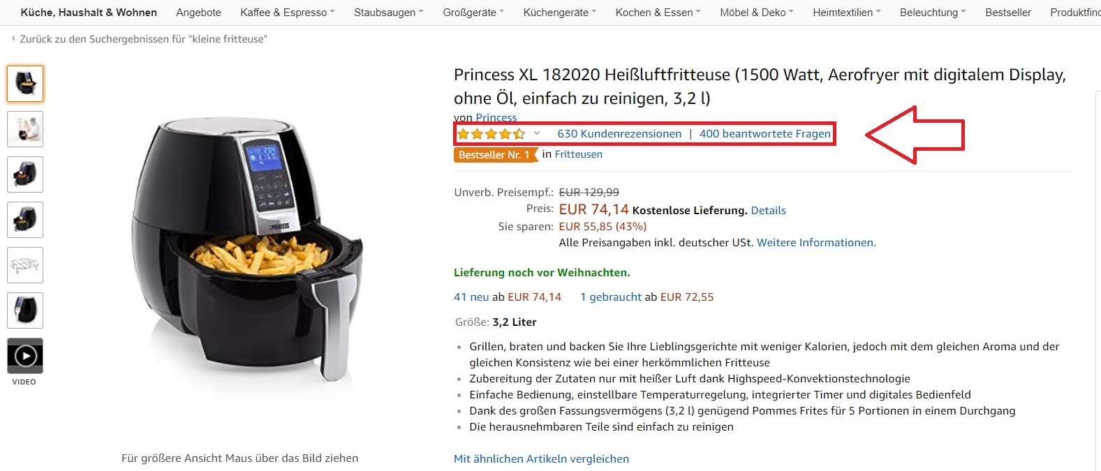 Kleine Friteuse | Perfekt für Deine Küche geeignet!